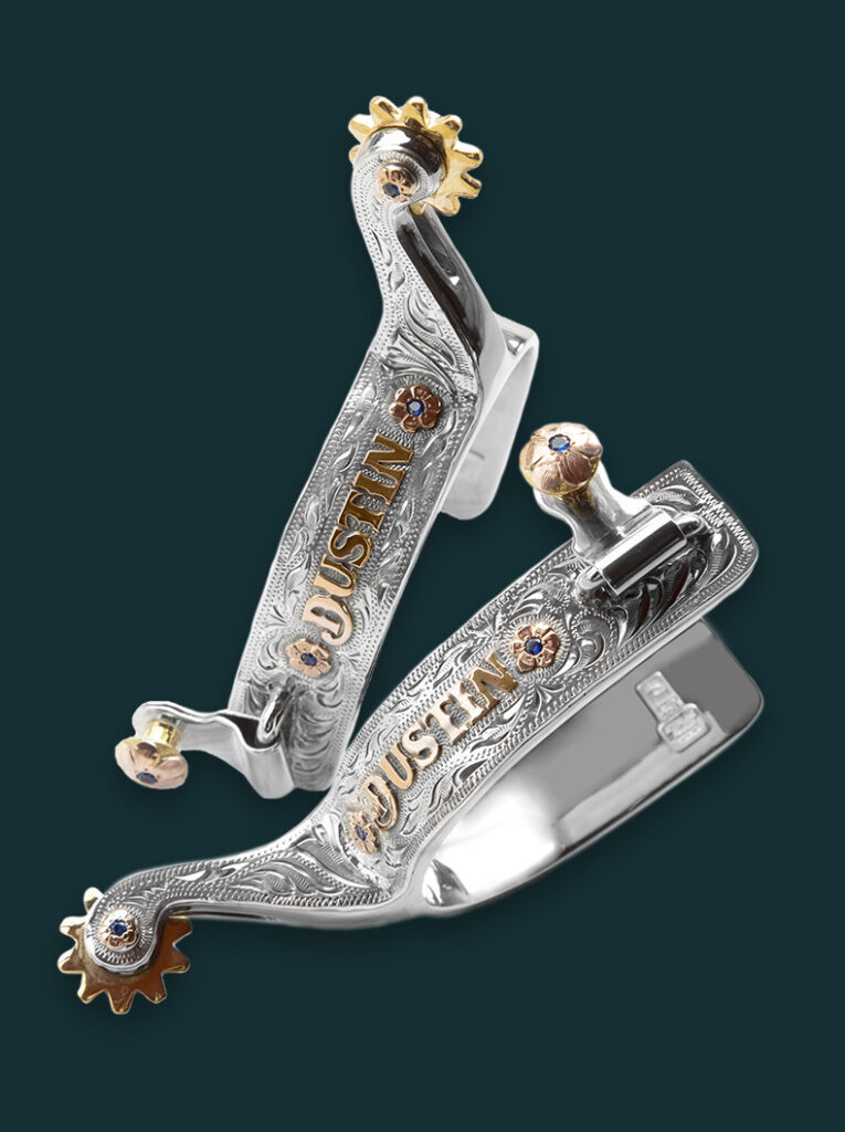 Classic Western Custom Spurs | Hyo Silver
