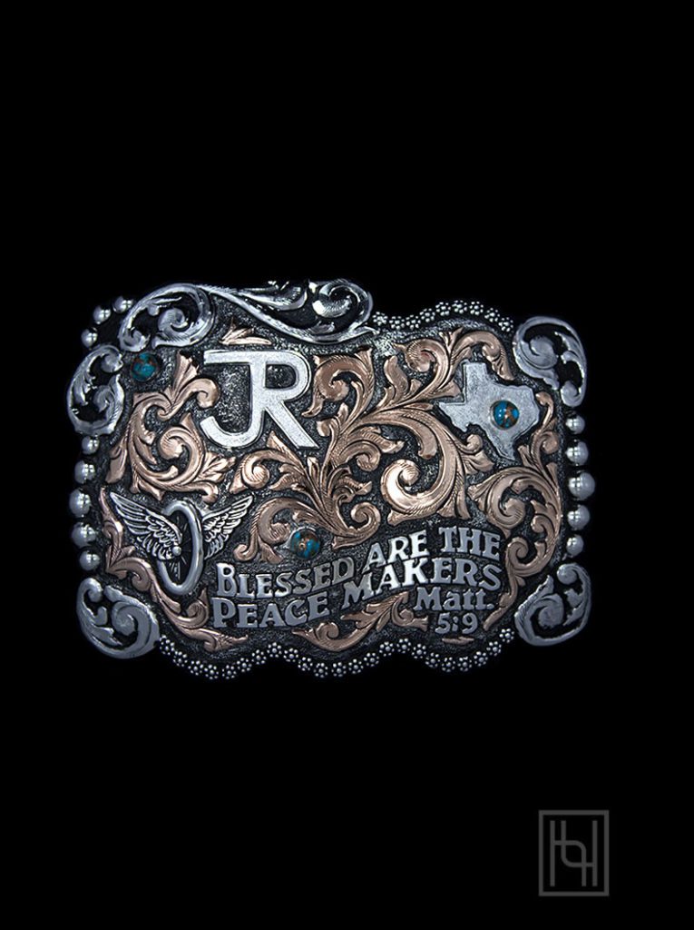 Francisco Belt Buckle- Custom Belt Buckles by Hyo Silver