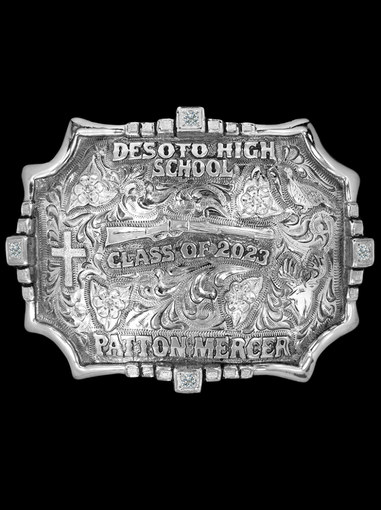 Custom Graduation Senior Class Belt Buckles | Hyo Silver