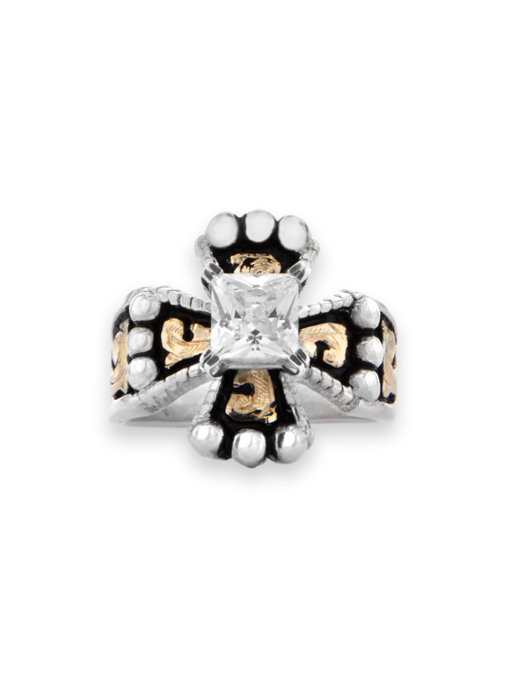 Chopper Cross Charm - Jewelry Collection by Hyo Silver