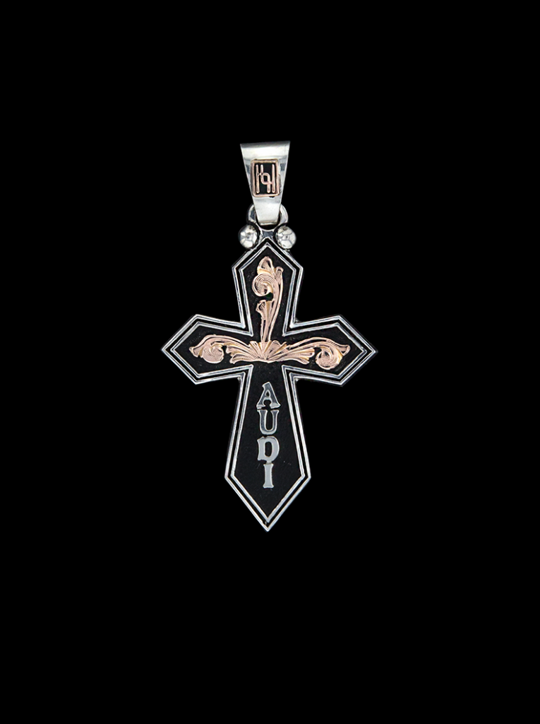 Custom Carver Cross - Personalized Jewelry by Hyo Silver