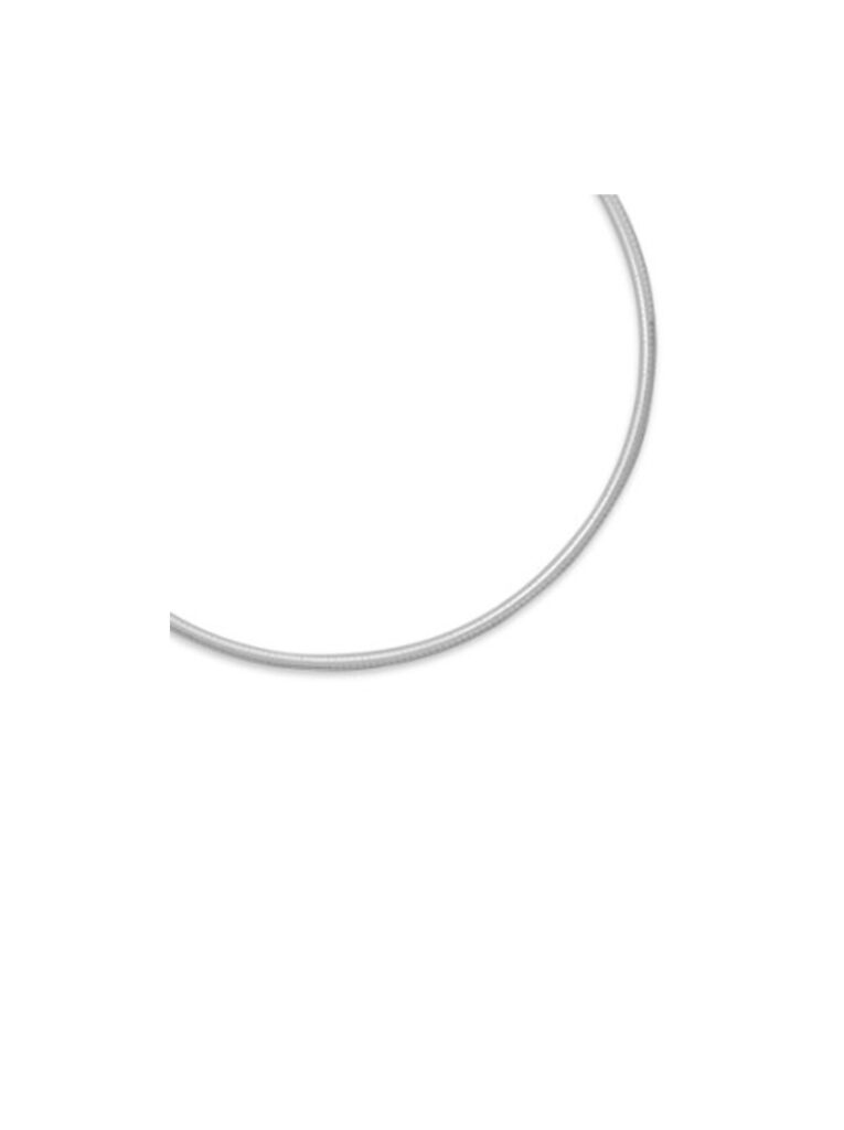 Sterling Silver Omega Chain | Hyo Silver