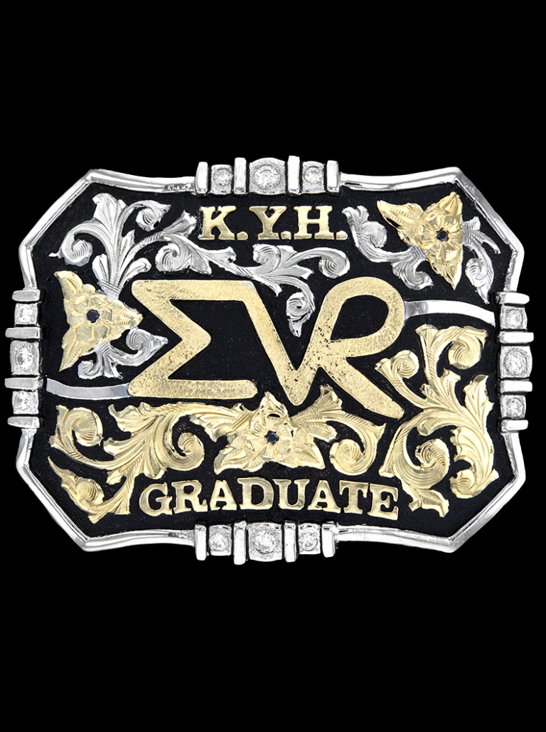 Custom Graduation Senior Class Belt Buckles | Hyo Silver
