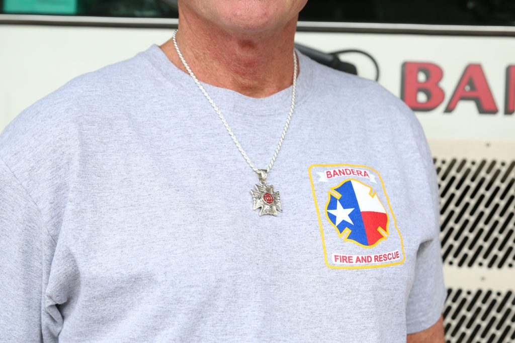 Sterling Silver Firefighter Maltese Cross Pendant | Hyo Silver