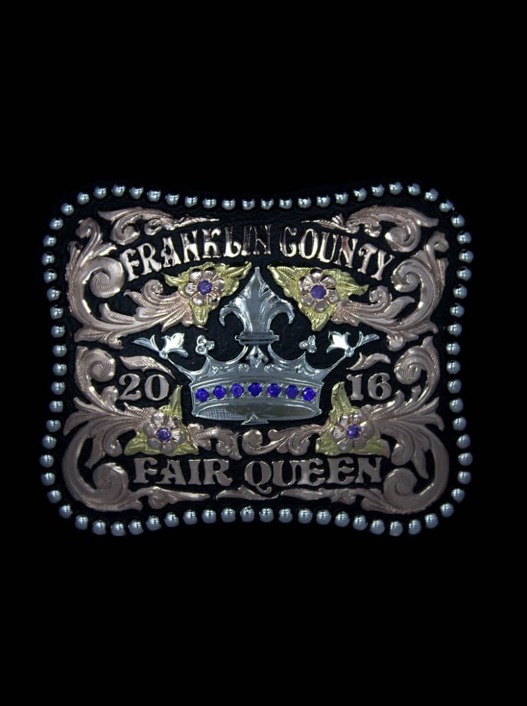 Custom Made Western Desperado Belt Buckle | Hyo Silver