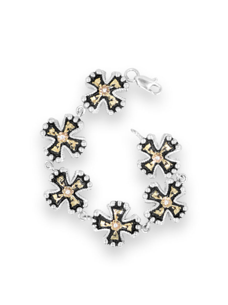 Chopper Cross Charm - Jewelry Collection by Hyo Silver