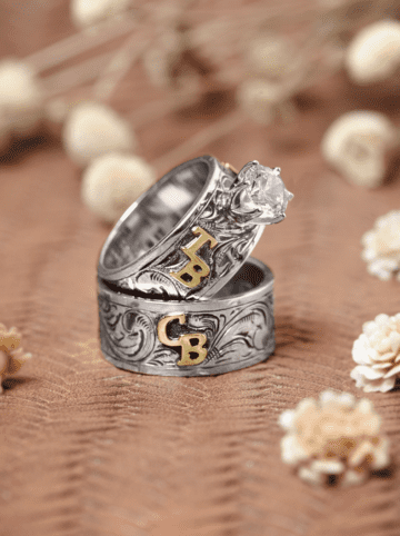Serenity Forever Ring Set - Hyo Silver