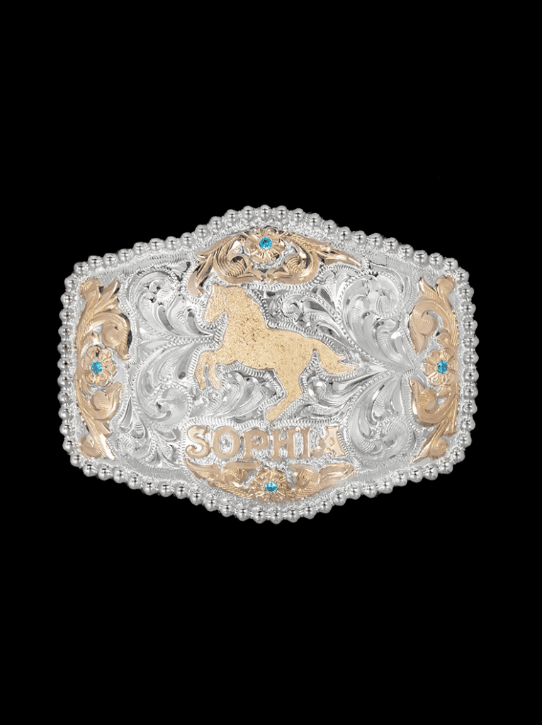 Small Colorado Belt Buckle - Hyo Silver